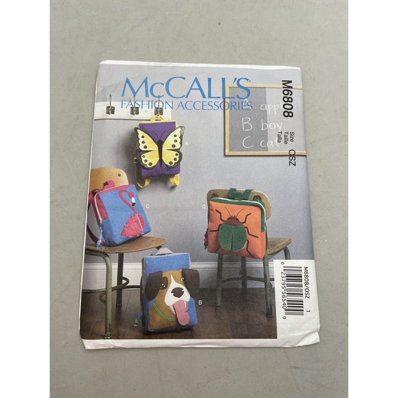 McCall's | Art | Mccalls M688 Fashion Accessories Sewing Pattern Crafts ...